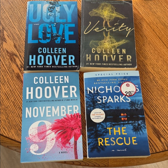 Other | Colleen Hoover And Nicholas Sparks Book Set | Poshmark